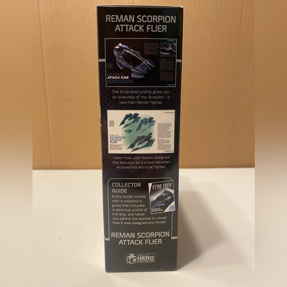Eaglemoss | Art | Star Trek Eaglemoss New Reman Scorpion Class Attack ...
